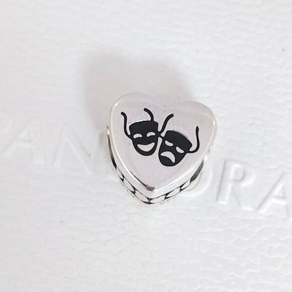 Pandora | Jewelry | Pandora The World Is Your Stage Theater Mask Heart ...